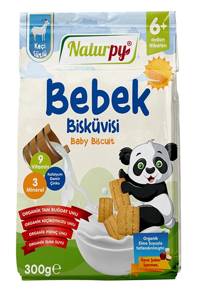 Organik Tam Buğday Unlu Keçi Sütlü Bebek Bisküvisi Organik Tam Buğday Unlu Keçi Sütlü Bebek Bisküvisi