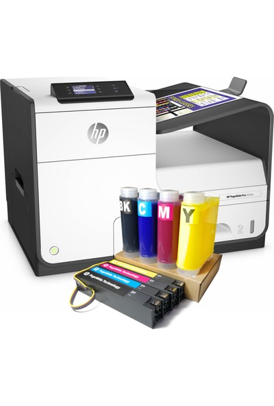 HP Pagewide Pro 452DW Yazıcı + XXL Bitmeyen Kartuş Sistemi HP Pagewide Pro 452DW Yazıcı + XXL Bitmeyen Kartuş Sistemi