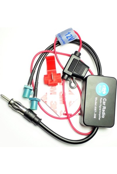 Autoline Yeni Stil 12 Volt Radyo Anten Sinyali Güçlendirici