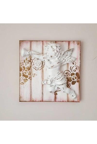 Ayshe Home Ahşap Polyester Hediyelik Duvar Pano