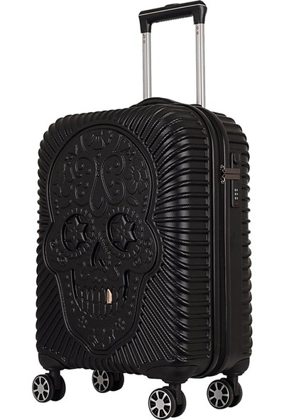 ÇÇS Grillz Collection Policarbon Valiz Kabin Boy Siyah 5180