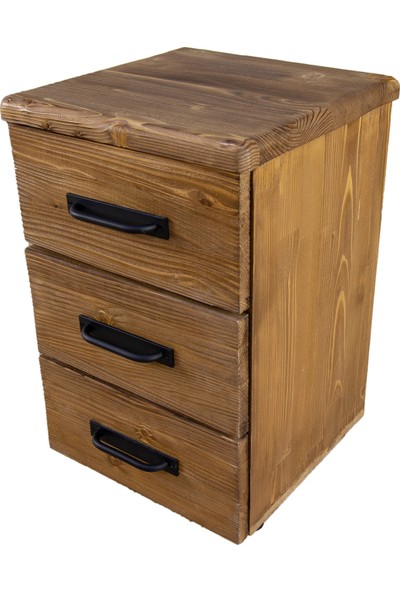 Deryawood Keson Masif Ahşap Ağaç Keson