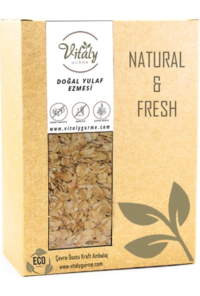 Vitaly Gurme Doğal Yulaf Ezmesi 250 gr Vitaly Gurme Doğal Yulaf Ezmesi 250 gr