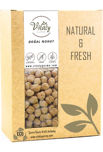 Vitaly Gurme Doğal Nohut 500 gr Vitaly Gurme Doğal Nohut 500 gr