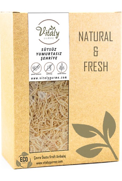 Vitaly Gurme Doğal Süt ve Yumurta İçermeyen Şehriye 300 gr
