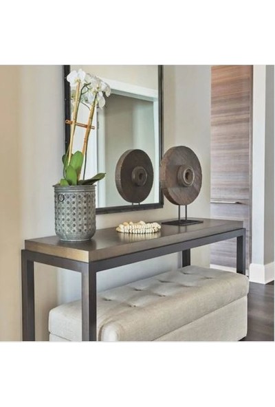 Veronya Metal Ayaklı Ahşap Çam Dresuar Veronya Metal Ayaklı Ahşap Çam Dresuar