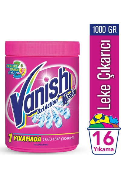 Vanish Kosla Oxi Action Pembe Toz Leke Çıkarıcı 1000 gr