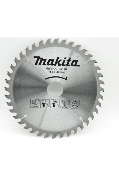 Maki̇ta D-52607 Dai̇re Testere Sunta Kesme 185 mm 40 Di̇ş Bıçağı Maki̇ta D-52607 Dai̇re Testere Sunta Kesme 185 mm 40 Di̇ş Bıçağı