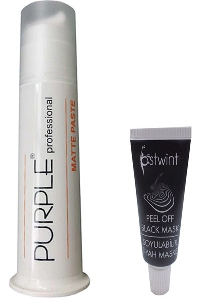 Purple Mat Wax - Matte Past 100 ml Ostwint Siyah Maske 20ML Hediye Purple Mat Wax - Matte Past 100 ml Ostwint Siyah Maske 20ML Hediye