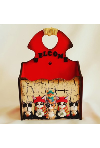 Ayshe Home Ahşap Kapı Gazetelik Ayshe Home Ahşap Kapı Gazetelik