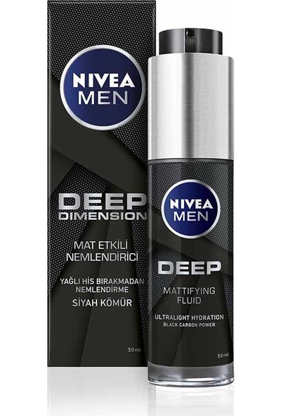 Nivea Men Deep Dimension Mat Etkili Nemlendirici 50 ml Nivea Men Deep Dimension Mat Etkili Nemlendirici 50 ml