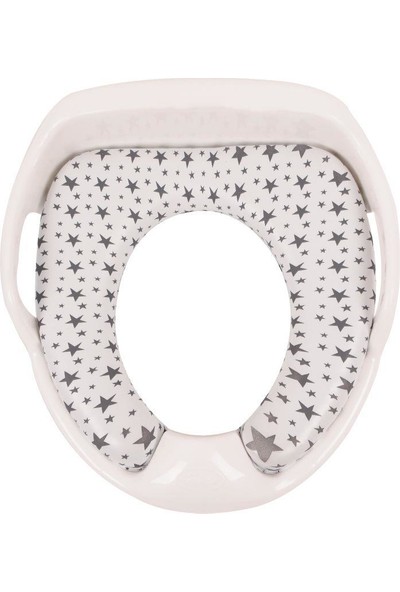 Sevi Bebe Lüks Klozet Adaptörü ART-67 Gri Yıldız