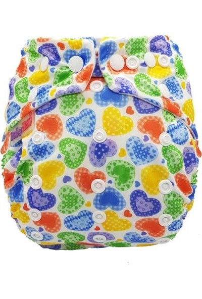 BabyNEO Bambu Yıkanabilir Bebek Bezi Hearts