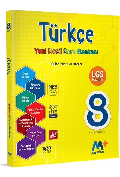 Martı Okul 8. Sınıf Türkçe Yeni̇ Nesi̇l Soru Bankası
