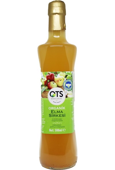 Ots Organik Elma Sirkesi 500 ml