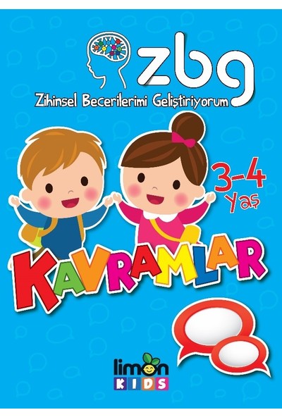 ZBG Zihinsel Becerilerimi Geliştiriyorum: Kavramlar (3-4 Yaş)