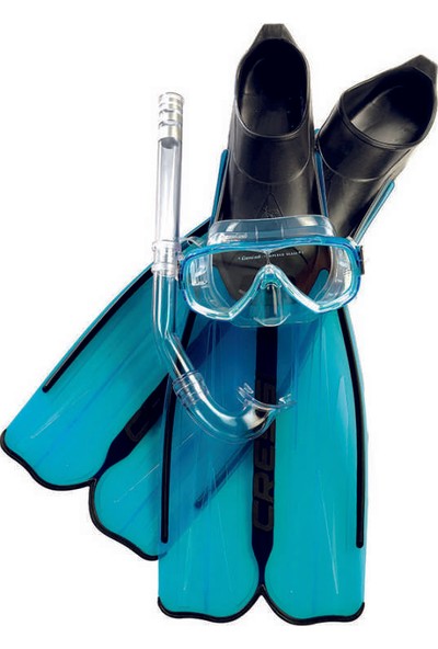 Cressi Rondinella Palet Maske Şnorkel Seti