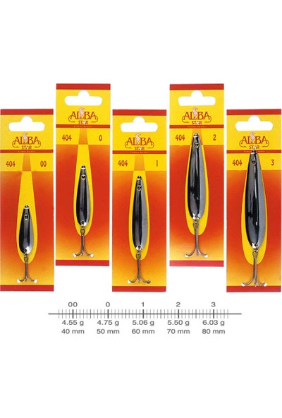 Alba 404 Lüfer Kaşık No : 0-0