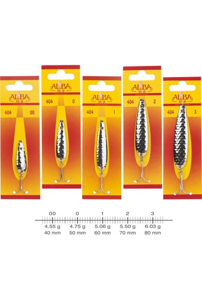 ALBA 404 LÜFER KAŞIK NO : 0-1