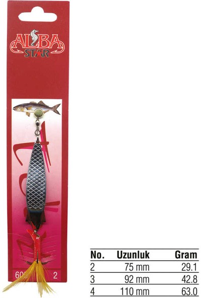 Alba Star Toby 605 3 Numara Kaşık