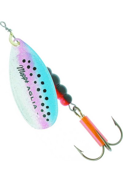 Mepps Rainbow Olta Kaşığı Mavi-Pembe Benekli Mepps Rainbow Olta Kaşığı Mavi-Pembe Benekli