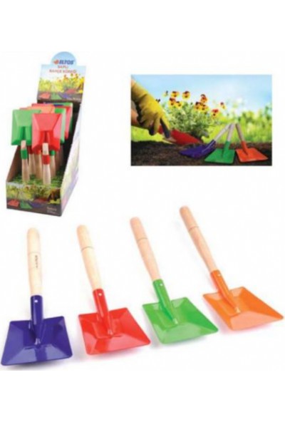 Eltos Mini Bahçe Küreği Saplı 12X14 Cm Eltos Mini Bahçe Küreği Saplı 12X14 Cm
