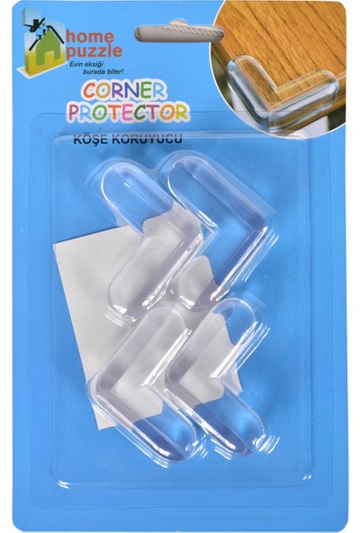 Homepuzzle Cam Kenar Köşe Koruyucu 4'lü