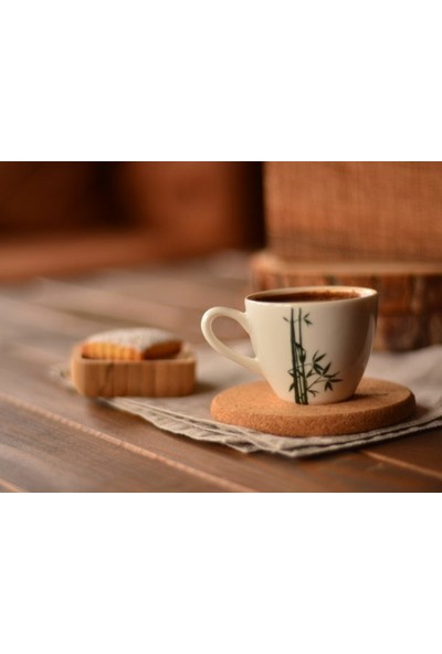 Bambum Kirmit Mantar Bardak Altlığı B0039