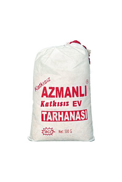 Azmanlı Katkısız Ev Tarhanası - Acı 500 gr Azmanlı Katkısız Ev Tarhanası - Acı 500 gr