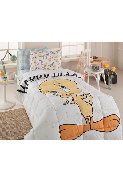 Özdilek Lisanslı Uyku Seti Tek Kişilik Tweety Happy Özdilek Lisanslı Uyku Seti Tek Kişilik Tweety Happy