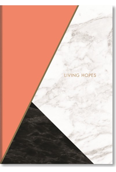 Le Color Mermer Düz 17X24 Mercan 192 Sayfa