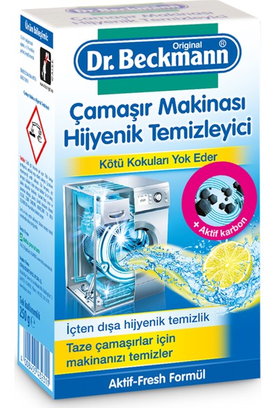 Dr. Beckmann Aktif Karbonlu Toz Çamaşır Makinesi Temizleyici 250 gr Dr. Beckmann Aktif Karbonlu Toz Çamaşır Makinesi Temizleyici 250 gr