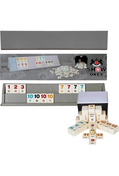 Eser Show Plastik Okey Takımı Büyük Boy. Eser Show Plastik Okey Takımı Büyük Boy.