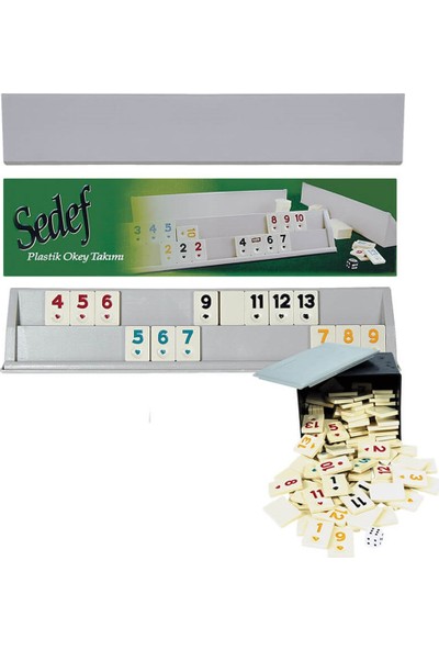 Eser Sedef Plastik Okey Takımı Büyük Boy. Eser Sedef Plastik Okey Takımı Büyük Boy.