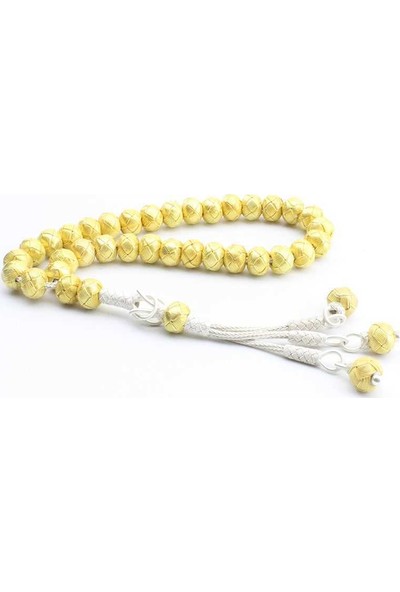 Tesbihayal Altın Kaplama Gümüş Trabzon Kazaziye Tesbih