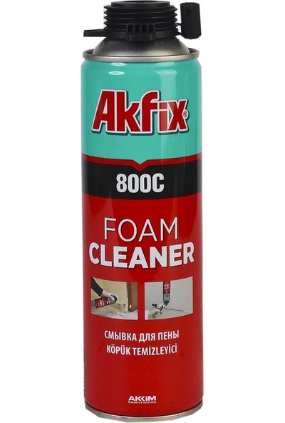 Akfix 800C Köpük Temizleyici Sprey