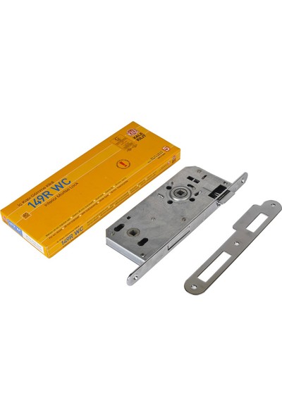 Kale 149-R 45 mm Banyo-WC İç Kapı Gömme Kilidi