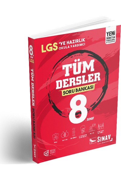 Sınav Yayınları 8. Sınıf LGS Tüm Dersler Soru Bankası