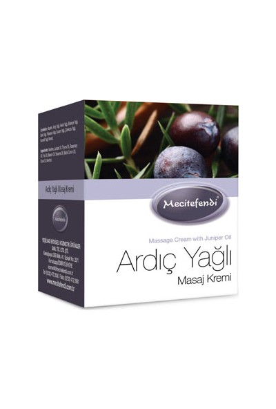Mecitefendi Ardıç Yağlı Masaj Kremi 90 ml Mecitefendi Ardıç Yağlı Masaj Kremi 90 ml