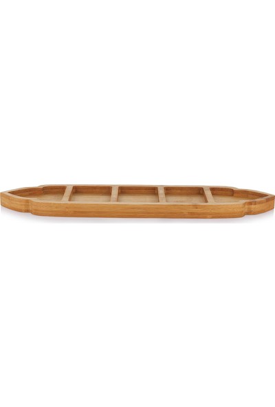 Schafer Lotus Bambu 5Böl.Çerezlik - 41 cm - 1 Parça Schafer Lotus Bambu 5Böl.Çerezlik - 41 cm - 1 Parça