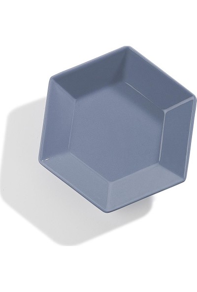 Schafer Moment Altıgen Tabak - 13 cm - 1 Parça - Mor