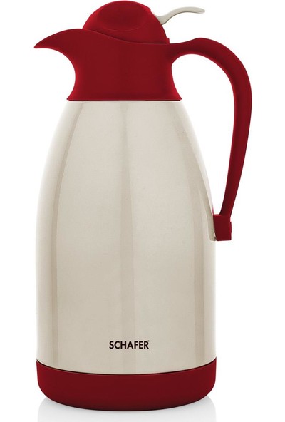 Schafer Kitchenhouse Termos - 2 Litre - Krem Schafer Kitchenhouse Termos - 2 Litre - Krem