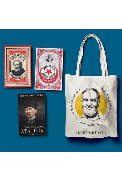 İlber Ortaylı Seti (3 Kitap Takım Bez Çanta Hediyeli) İlber Ortaylı Seti (3 Kitap Takım Bez Çanta Hediyeli)