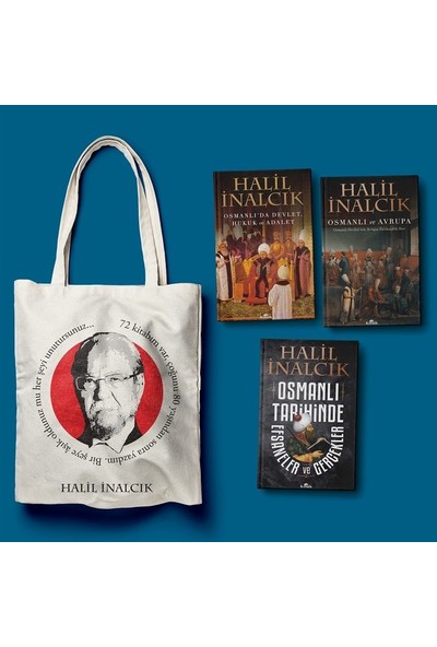 Halil İnalcık Seti (3 Kitap Takım Bez Çanta Hediyeli) Halil İnalcık Seti (3 Kitap Takım Bez Çanta Hediyeli)