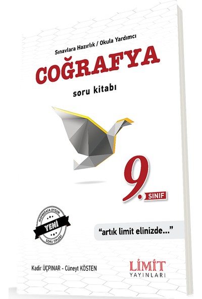 Limit Yayınları Limit 9. Sınıf Coğrafya Soru Bankası - Kadir Üçpınar - Cüneyt Kösten