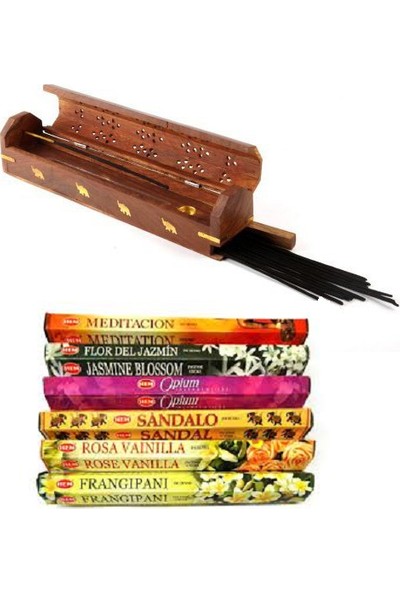 Piramigo Tütsü Tabutu ve 120 Adet Tütsü - Meditasyon Piramigo Tütsü Tabutu ve 120 Adet Tütsü - Meditasyon