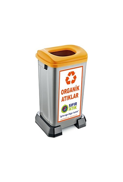 Tuncel Teknik Sıfır Atık Çöp Kovası 50 Litre-Organik Atık Tuncel Teknik Sıfır Atık Çöp Kovası 50 Litre-Organik Atık