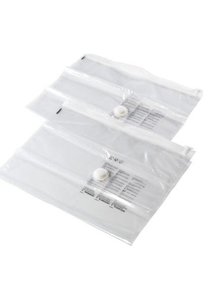 IKEA Hajdeby Şeffaf Vakumlu Hurç 55x85 cm 2 Adet IKEA Hajdeby Şeffaf Vakumlu Hurç 55x85 cm 2 Adet