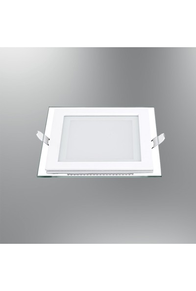Özcan Aydınlatma 0202-15K,6500 LED Panel Camlı Kare 6500K Özcan Aydınlatma 0202-15K,6500 LED Panel Camlı Kare 6500K