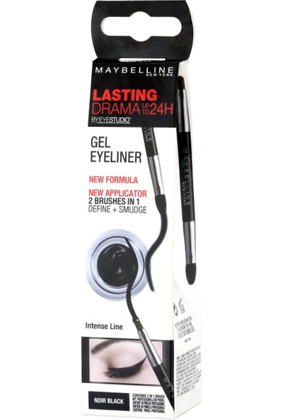 Maybelline New York Eye Studio Jel Eyeliner - Siyah